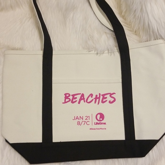 Bags | Beaches White Tote Beach Bag | Poshmark